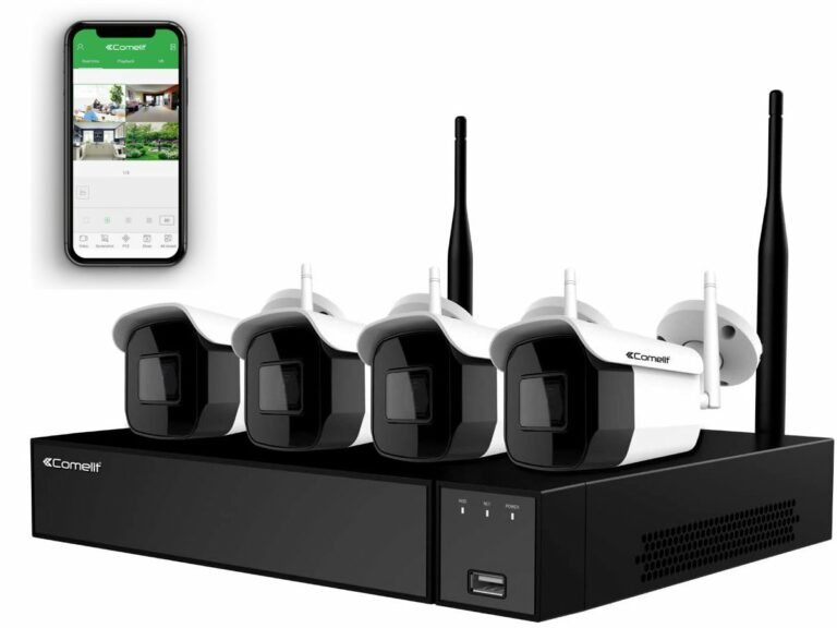 Comelit 4 Camera Video Surveillance Kit | Enhance Security