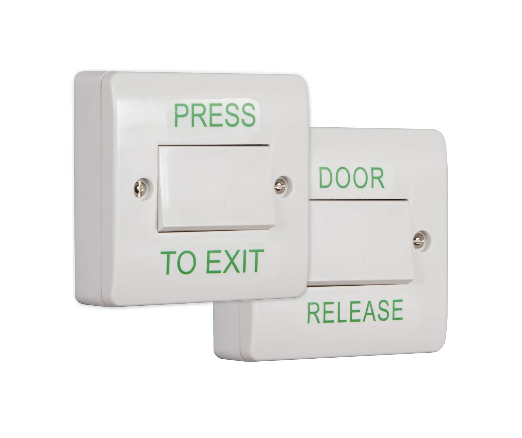 Exit Pushbutton With Large Rocker-Switch